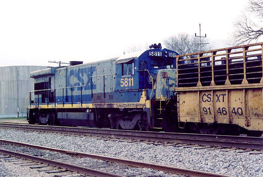 CSX 5811 after work